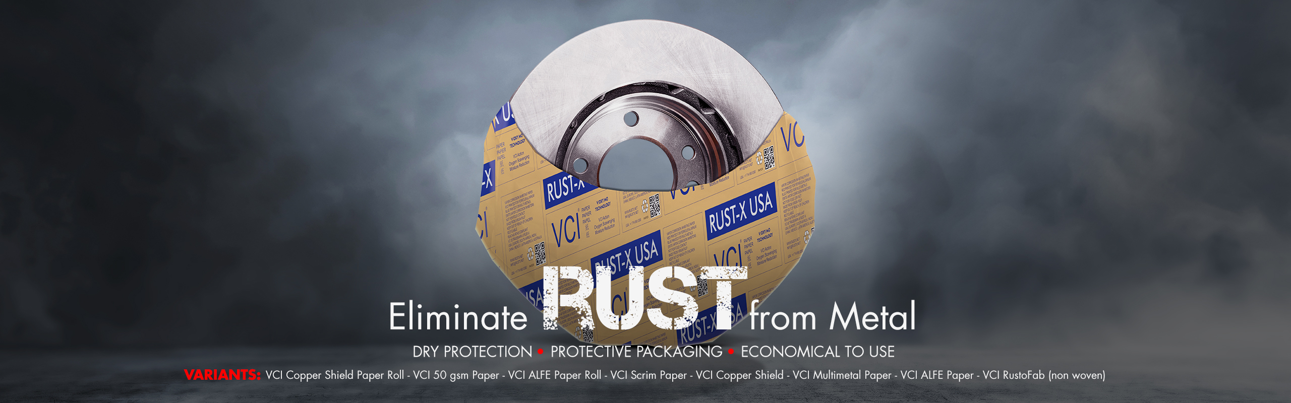 Corrosion Prevention Solutions | VCI Packaging | VCI Inhibitor | RustX