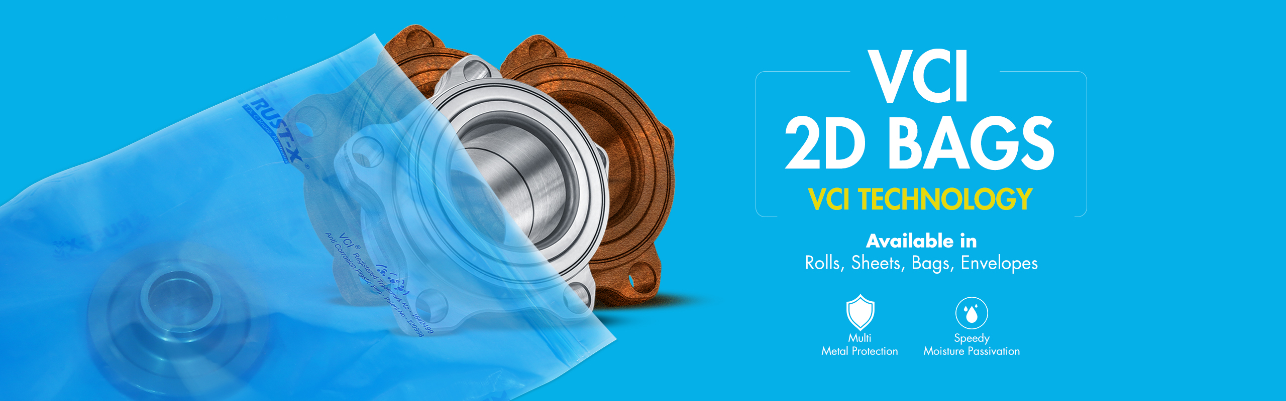 Corrosion Prevention Solutions | VCI Packaging | VCI Inhibitor | RustX